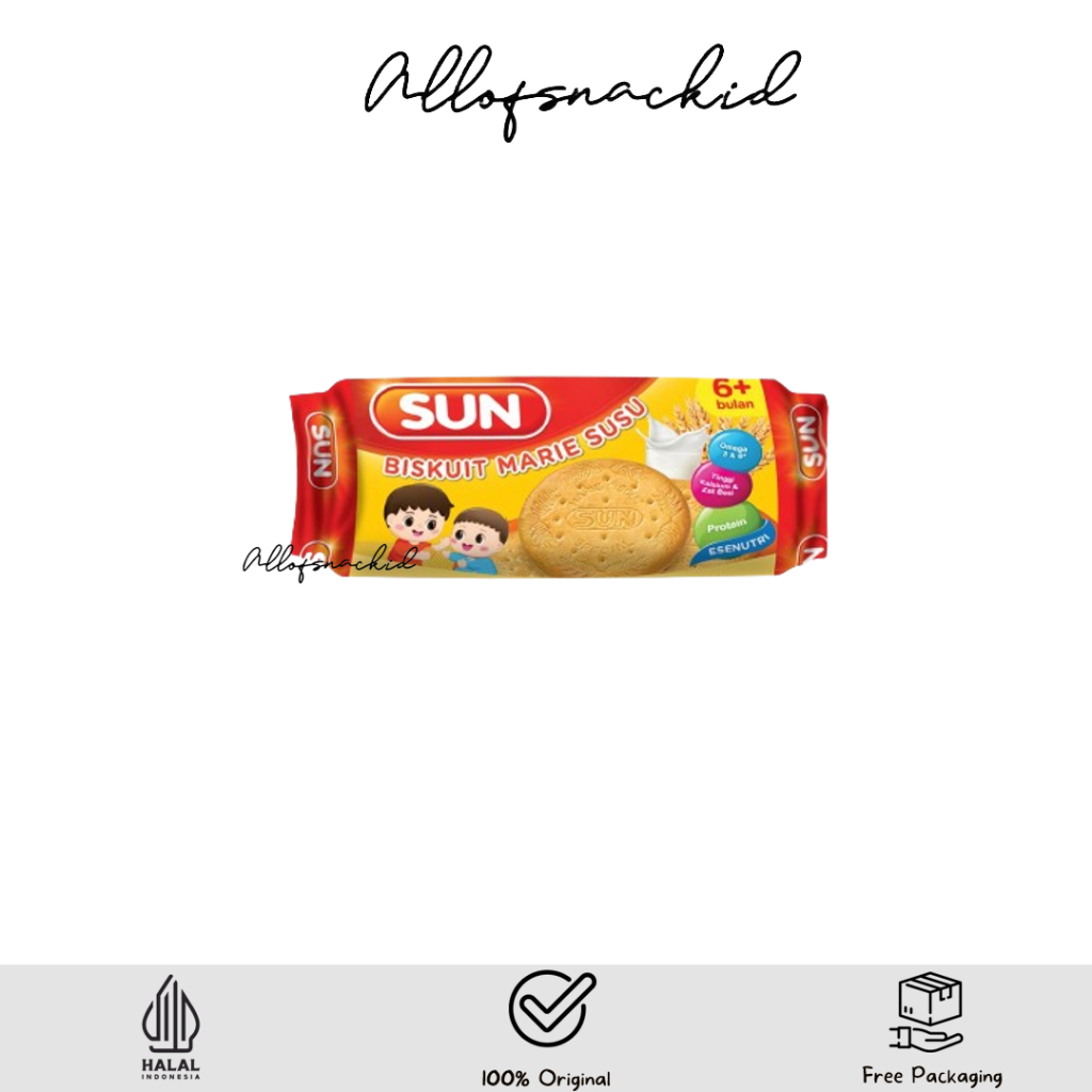 Jual SUN - Biskuit Marie Susu - Biskuit Marie Roll - Biskuit Bayi ...