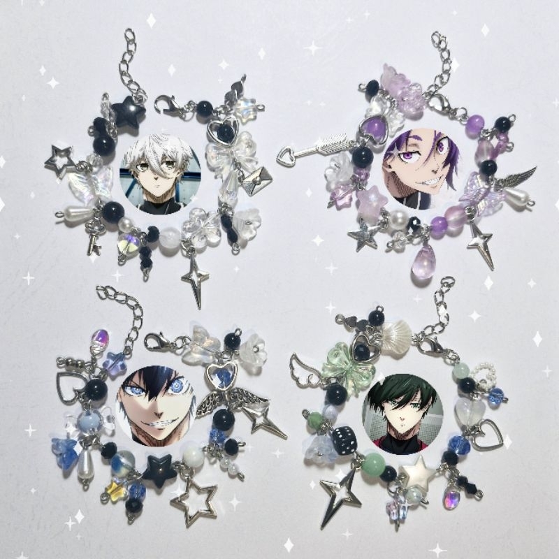 Jual Blue Lock inspired bracelet | gelang blue lock | PREMIUM LIMITED ...