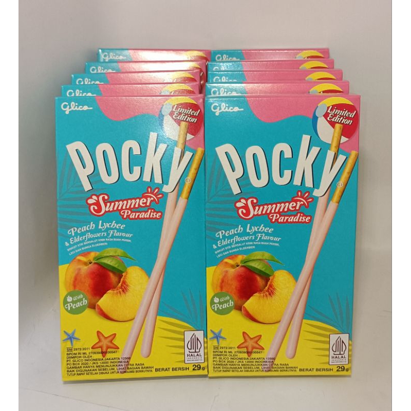Jual POCKY Summer Paradise 29gr (Exp. Okt 2024) | Shopee Indonesia