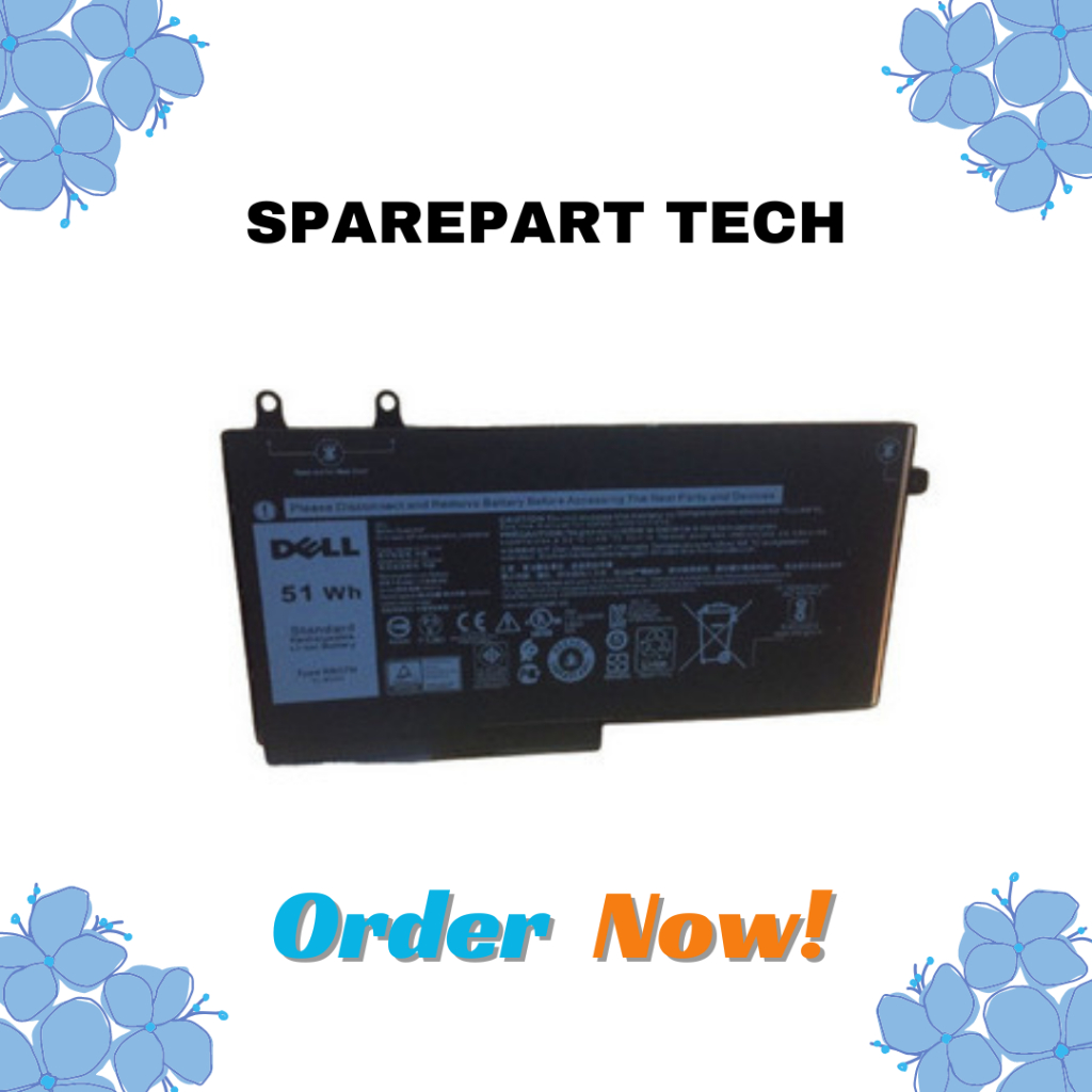 Jual Baterai Laptop Dell Latitude R8D7N 5400 5410 Inspiron 7590 7591 ...