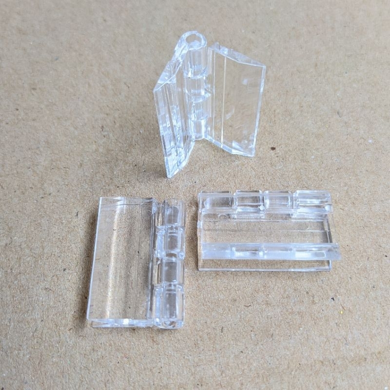 Jual ENGSEL AKRILIK / HINGE ukuran 3cm x 3,3cm BENING | Shopee Indonesia