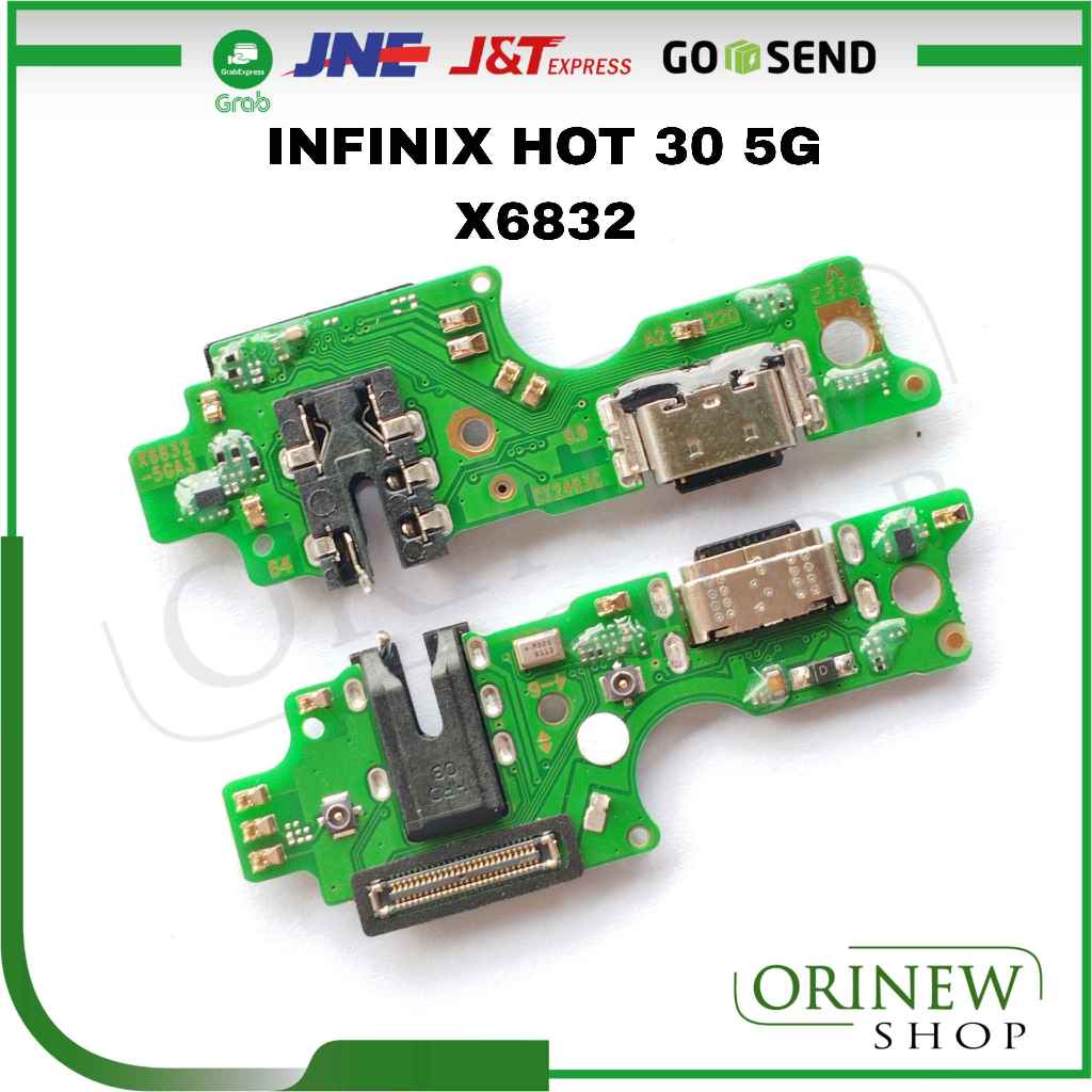 Jual Pcb Board Usb Konektor Cas Infinix Hot 30 5g X6832 Connector ...