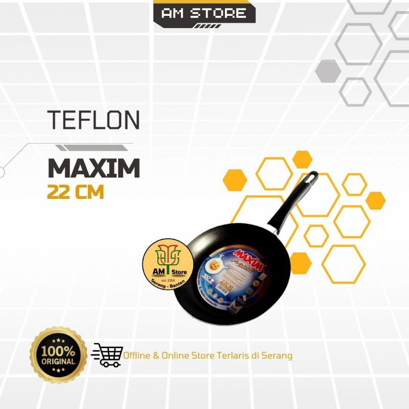 Jual Teflon Maxim 22 CM | Shopee Indonesia