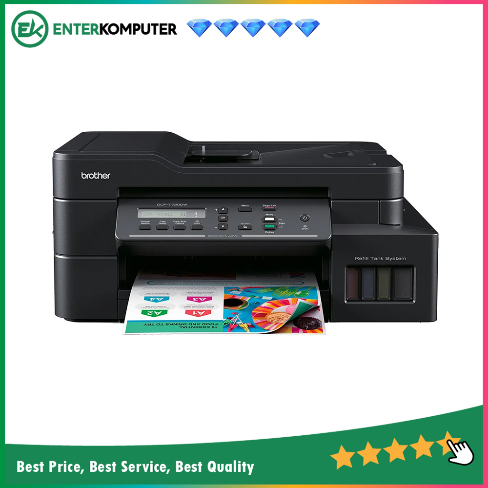 Jual Brother DCP-T720DW Inkjet-Multifunction Wireless Print Scan Copy ...