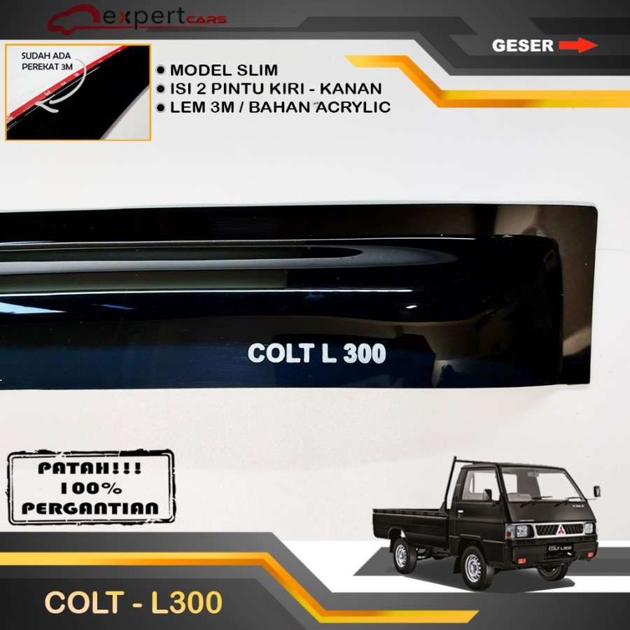 Jual TALANG AIR PINTU MOBIL COLT L300 MODEL SLIM CEMBUNG | Shopee Indonesia