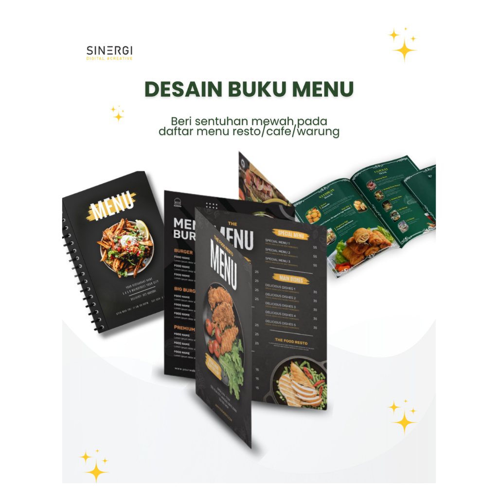 Jual Jasa Desain Buku Menu Resto/Cafe/Warung UMKM | Shopee Indonesia