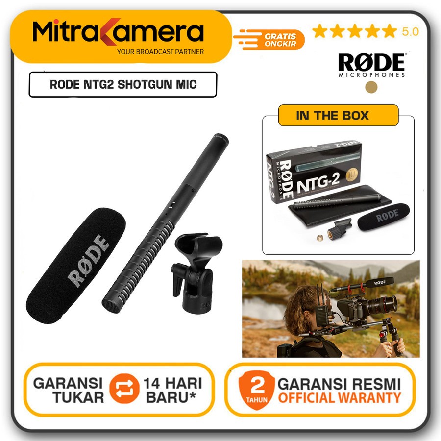 Jual RODE NTG2 Shotgun Microphone | Shopee Indonesia