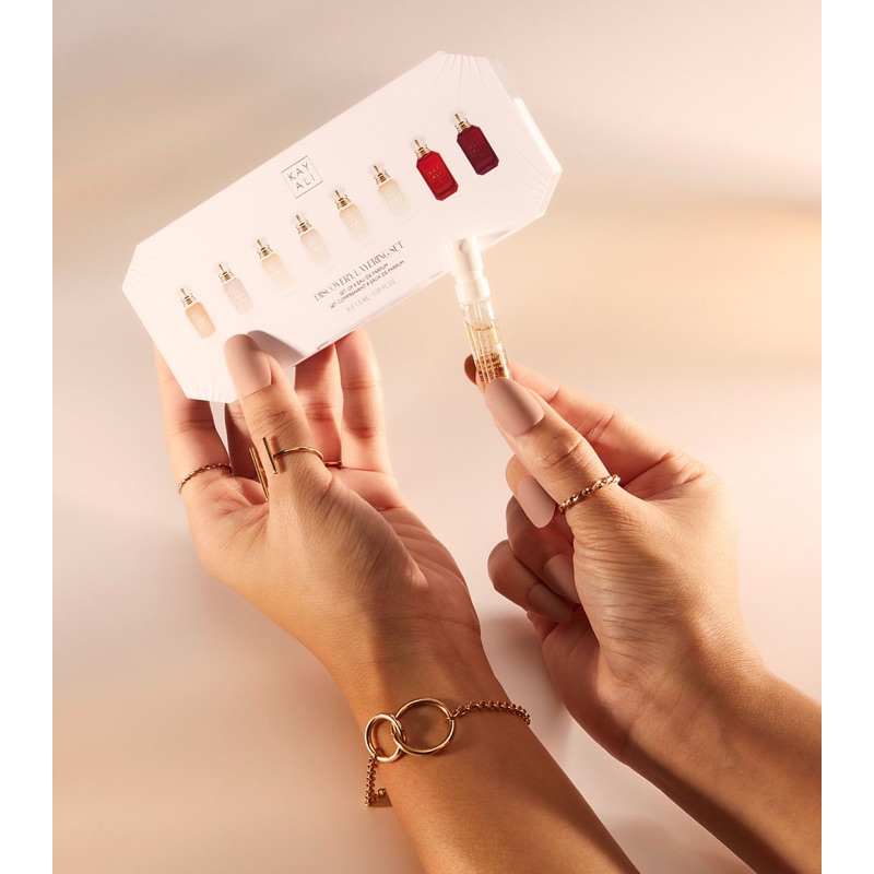 Jual Huda Beauty Kayali Discovery Layering Sampler Set | Shopee Indonesia