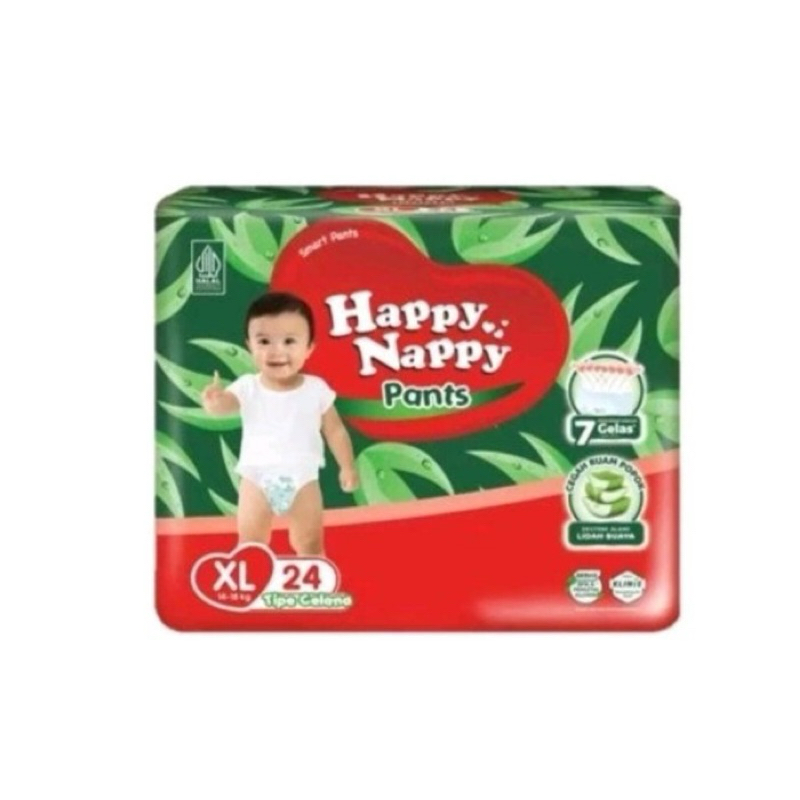 Jual HAPPY NAPPY XL24 / S40 / L28 / M32 | Shopee Indonesia