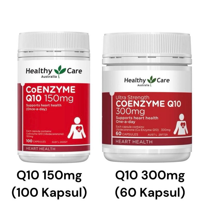 Jual Healthy Care Coenzyme Q10 150mg 100 Capsules // 300mg 60 Capsules ...