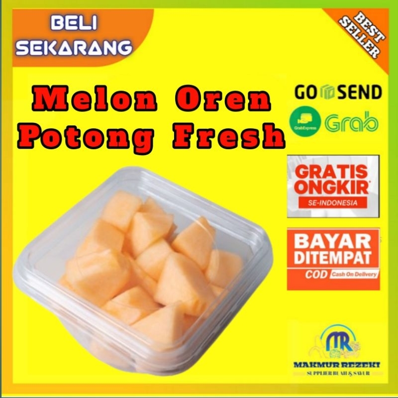 Jual Buah Melon Oren Rock Potong Fresh | Shopee Indonesia