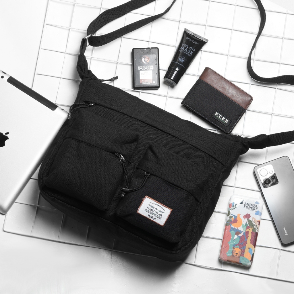 Jual Tas Selempang Pria FOURTYFOUR PROMESS - Tas Slingbag mesenggers ...