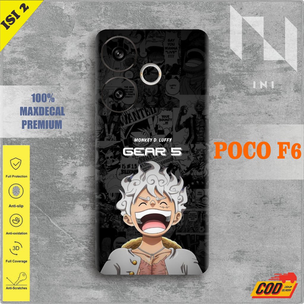 Jual -Isi 2- Xiaomi Poco F6 FullBody Garskin/Stiker/Case Skin Premium ...