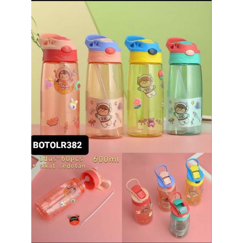 Jual Botol Minum Anak 600ml Botol Minum Anak Anti Tumpah BPA Free ( Ba ...