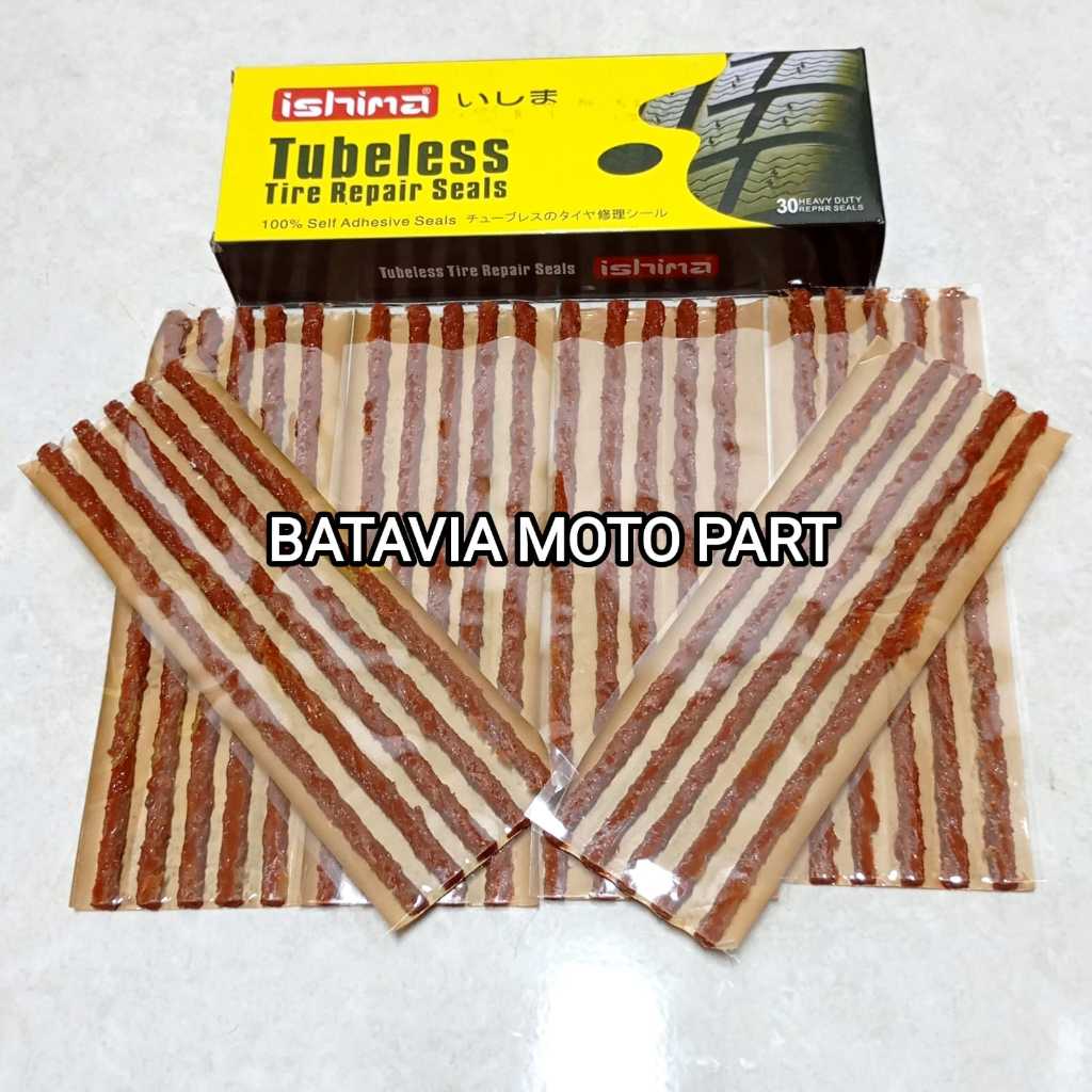 Jual KARET CACING BAN TUBLESS KARET TAMBAL BAN TUBLESS ALAT BAN BOCOR ...