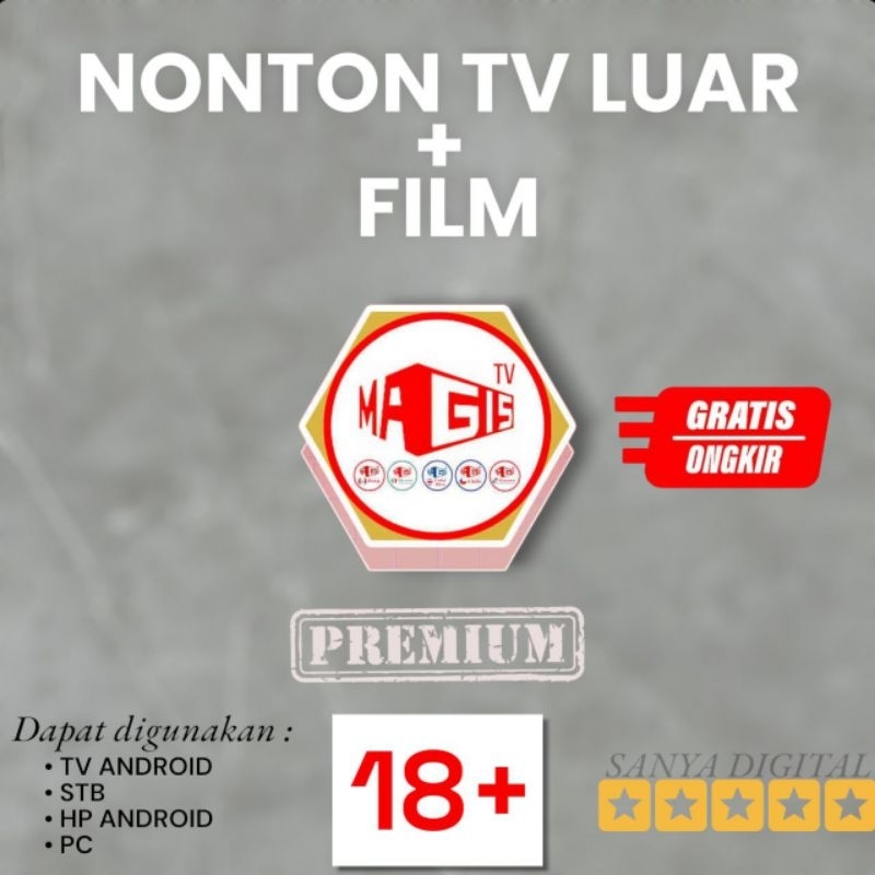 Jual SOFTWARE NONTON TV LUAR, SPORT, FILM | LlFETlME MAGIS TV APLlKASl ...