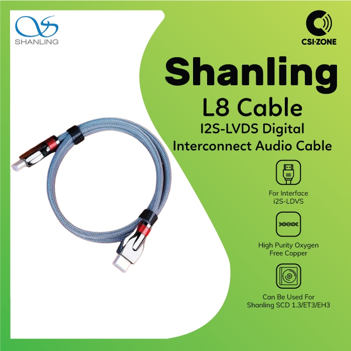 Jual Shanling L8 I2S-LVDS Digital Interconnect Audio Cable | Shopee ...