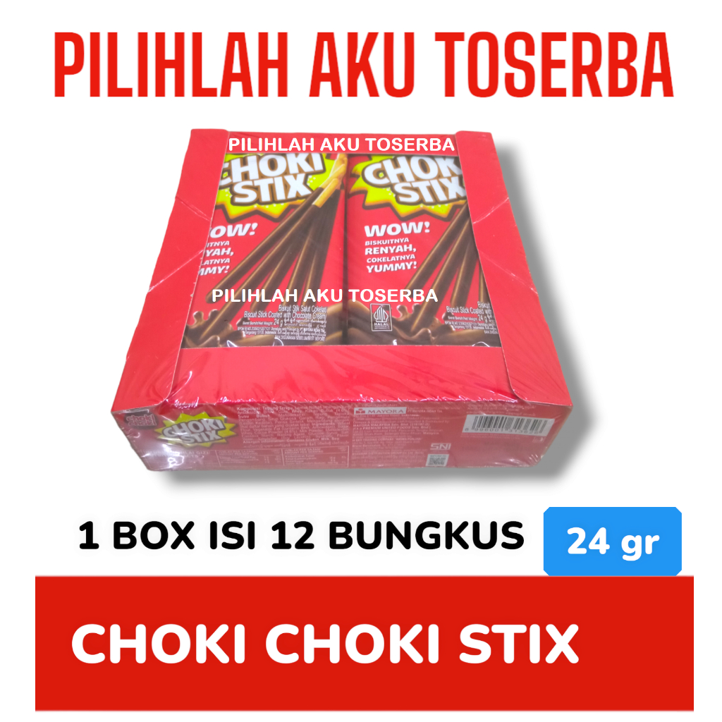 Jual Choki Stix Choki Choki Stix - Stik Biskuit Coklat - Stik Coklat ...