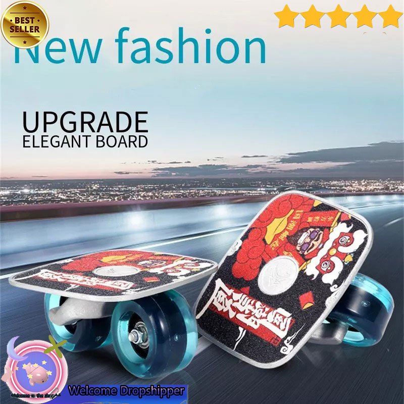 Jual Mainan Sepatu Roda Mini Drift Two Roller Skateboard Plate - Z1 ...