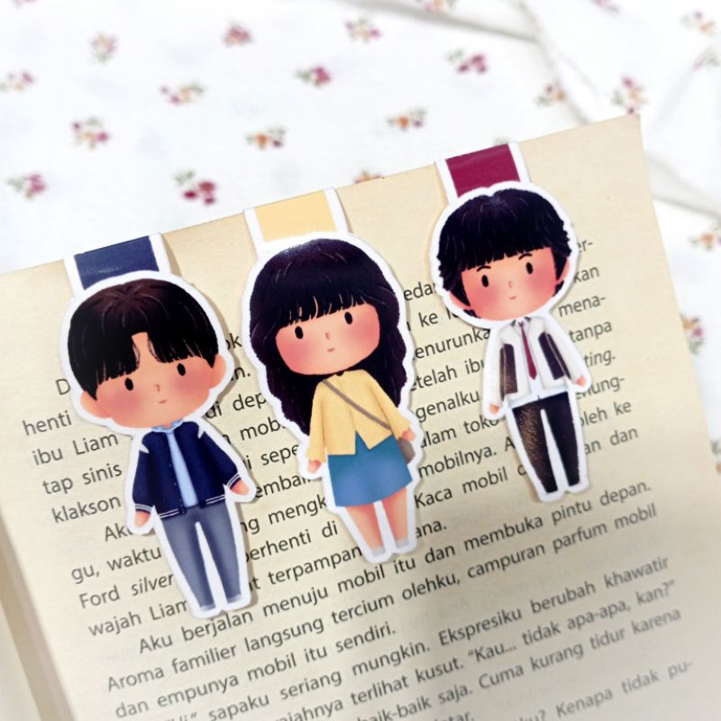 Jual Lovely Runner Bookmark Kecil Mini - Pembatas Buku Magnet - Ryu Sun ...