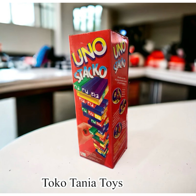 Jual Mainan Anak Tower Stacko Menara Balok Susun Permainan Keluarga ...