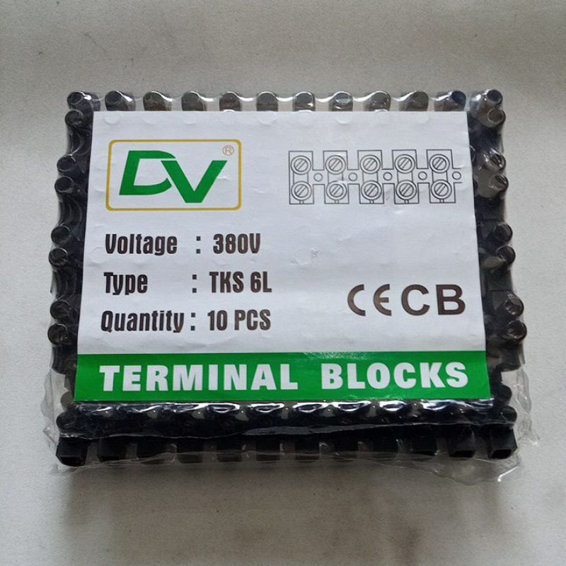 Jual Terminal Blocks / Terminal Block Krustin 6mm | Shopee Indonesia