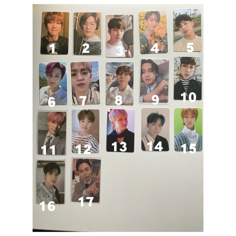 Jual SEVENTEEN OFFICIAL PHOTOCARD SALE ( Mingyu, Vernon, S.coups, Dino, Seungkwan, Jun, The8 ...