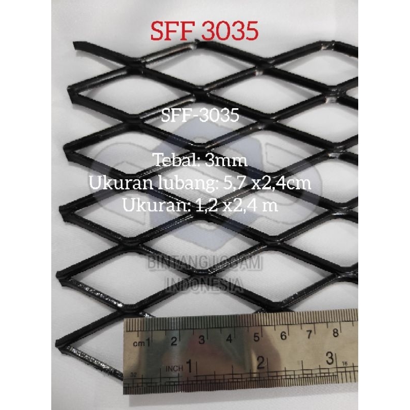 Jual JILUMESH EXPANDED METAL BESI SFF 3035 | Shopee Indonesia