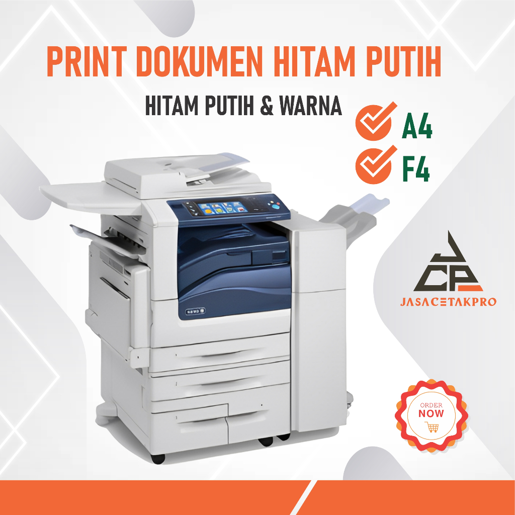 Jual PRINT DOKUMEN, CETAK DOKUMEN UKURAN A4 & F4 BAHAN HVS 70 GSM ...