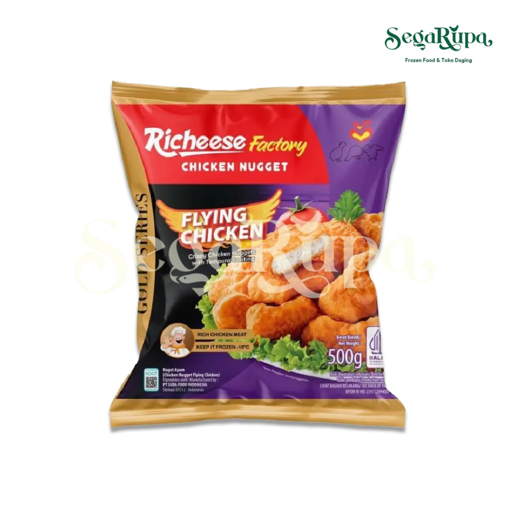 Jual RICHEESE FLYING CHICKEN 500gr - SEGARUPA FROZEN FOOD & TOKO DAGING ...