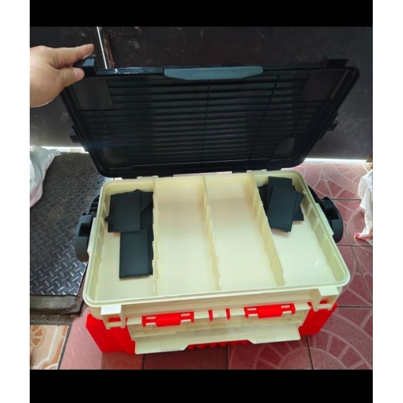 Jual kotak alat pancing pro daido bucket pro ukuran 20 28 atau 35 liter ...