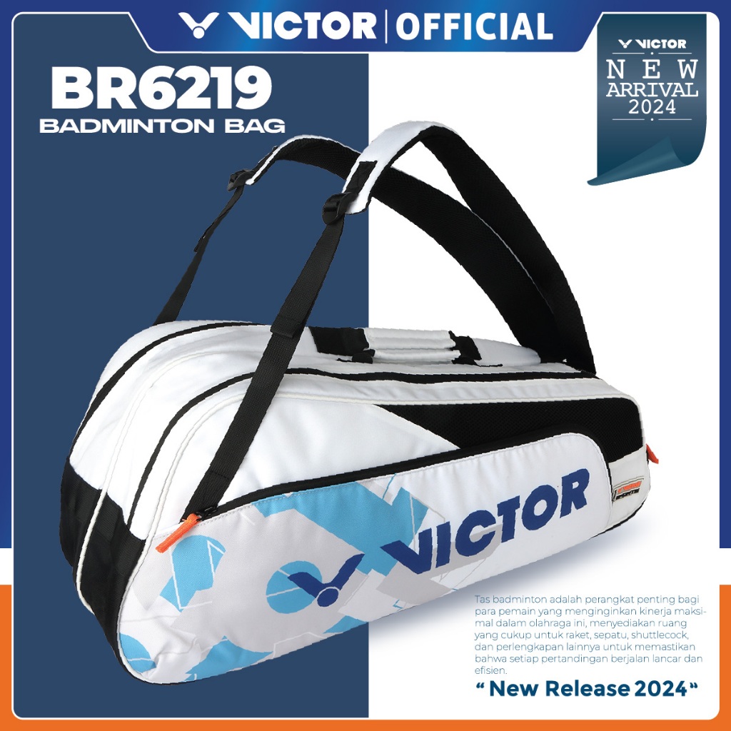 Jual Tas Badminton VICTOR BR 6219 / BR6219 / BR-6219 - A | Shopee Indonesia
