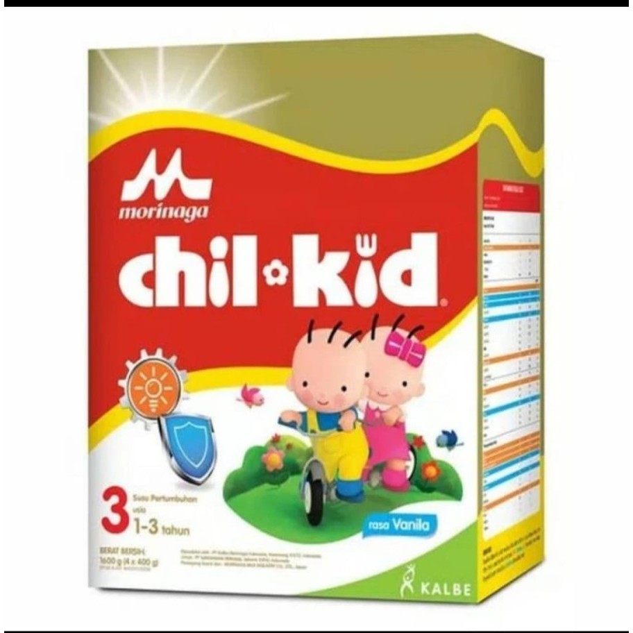 Jual CHIL KID GOLD VANILA MADU 1000 GRAM / 985 GR | Shopee Indonesia