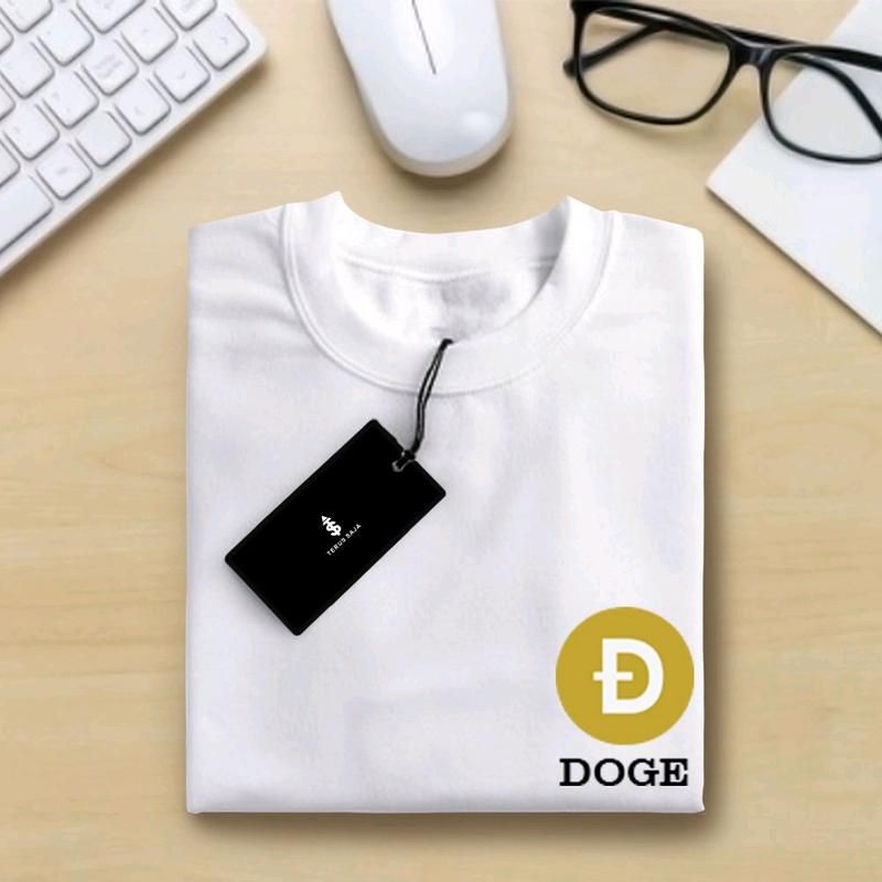 Jual Kaos T-shirt Baju Crypto Doge Memecoin Digital Aset Atasan Pria ...