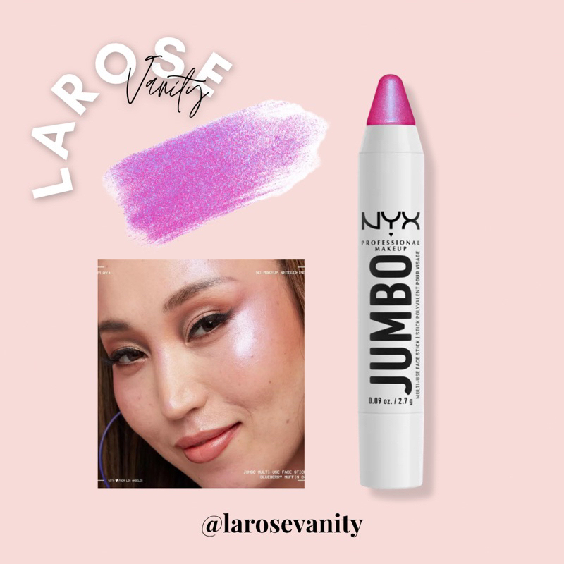 Jual NYX Jumbo Multi-Use Highlighter Stick - Blueberry Muffin | Shopee ...