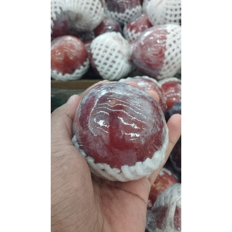 Jual BUAH PLUM RED RUBY STAR | PLUM JUMBO MANIS IMPORT 1 KG | Shopee Indonesia