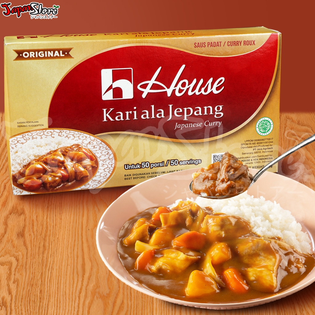 Jual House Kari ala Jepang 1 kg [Japan Curry Roux Block] | Shopee Indonesia