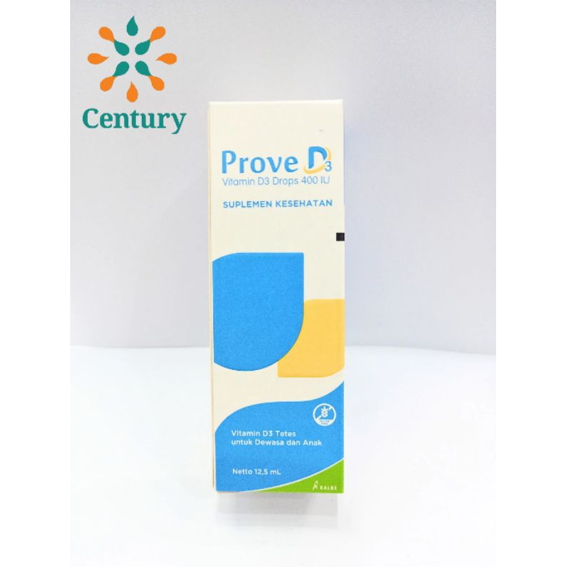 Jual Prove D3 Drop Vitamin D3 400 IU Tetes 12.5mL/Vitamin D/Daya Tahan ...