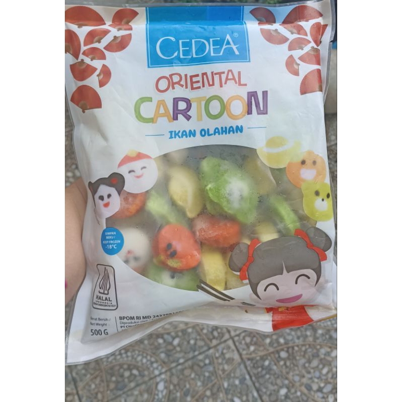 Jual Cedea Oriental Cartoon 500gr 4D Frozen Food | Shopee Indonesia