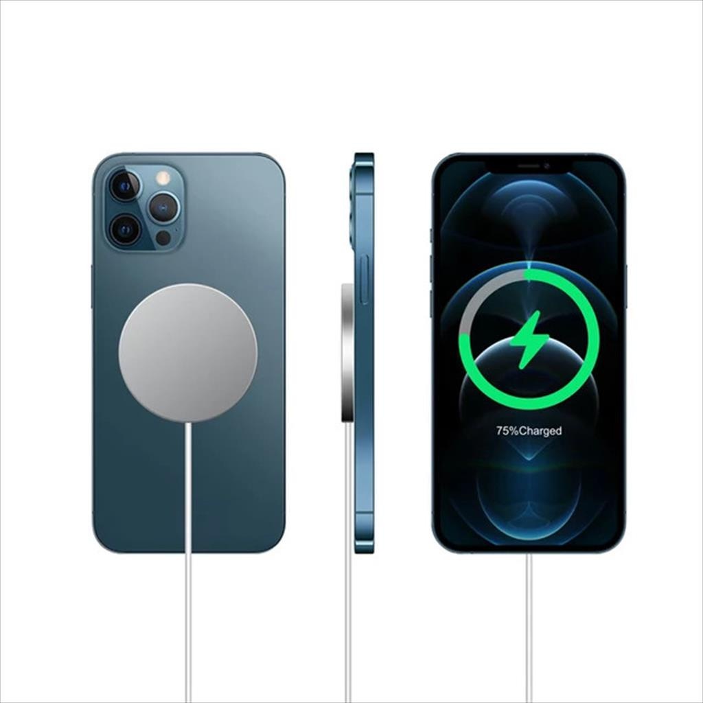 Jual MagSafe Wireless Cable Charger for Iphone Pods / Magnetic Wireless ...