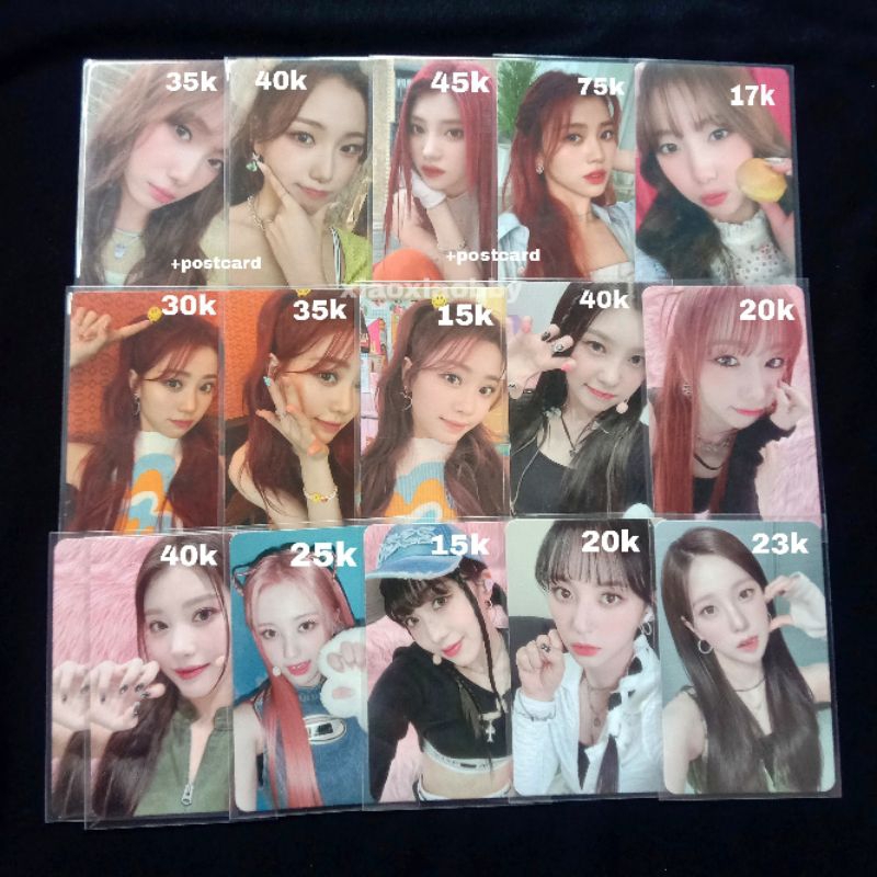 Jual [ ready stock ] aab official photocard kep1er xiaoting youngeun mashiro hikaru yeseo dayeon ...