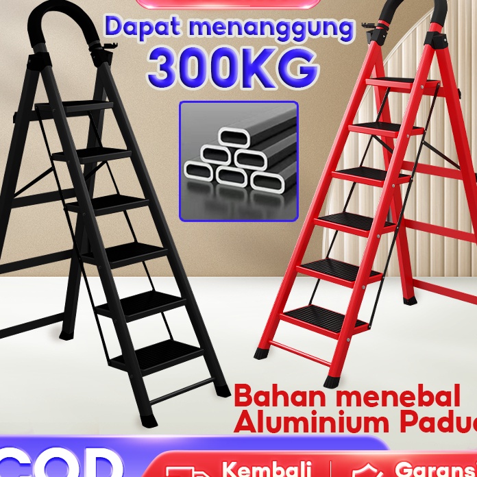 Jual TERBARU CODTangga 3456 Step Tangga Lipat Multifungsi Lipat Tangga ...