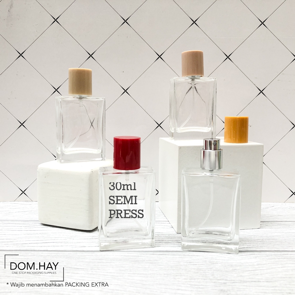 Jual 30ml Botol Parfum Kosong Chanel Tutup Pastel SEMI PRESS Parfume ...