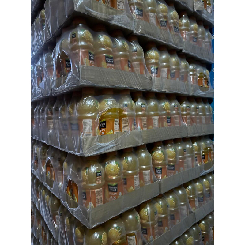 Jual Minute Maid Pulpy Orange Botol Pet 1 dus (12pcsx300ml) | Shopee ...