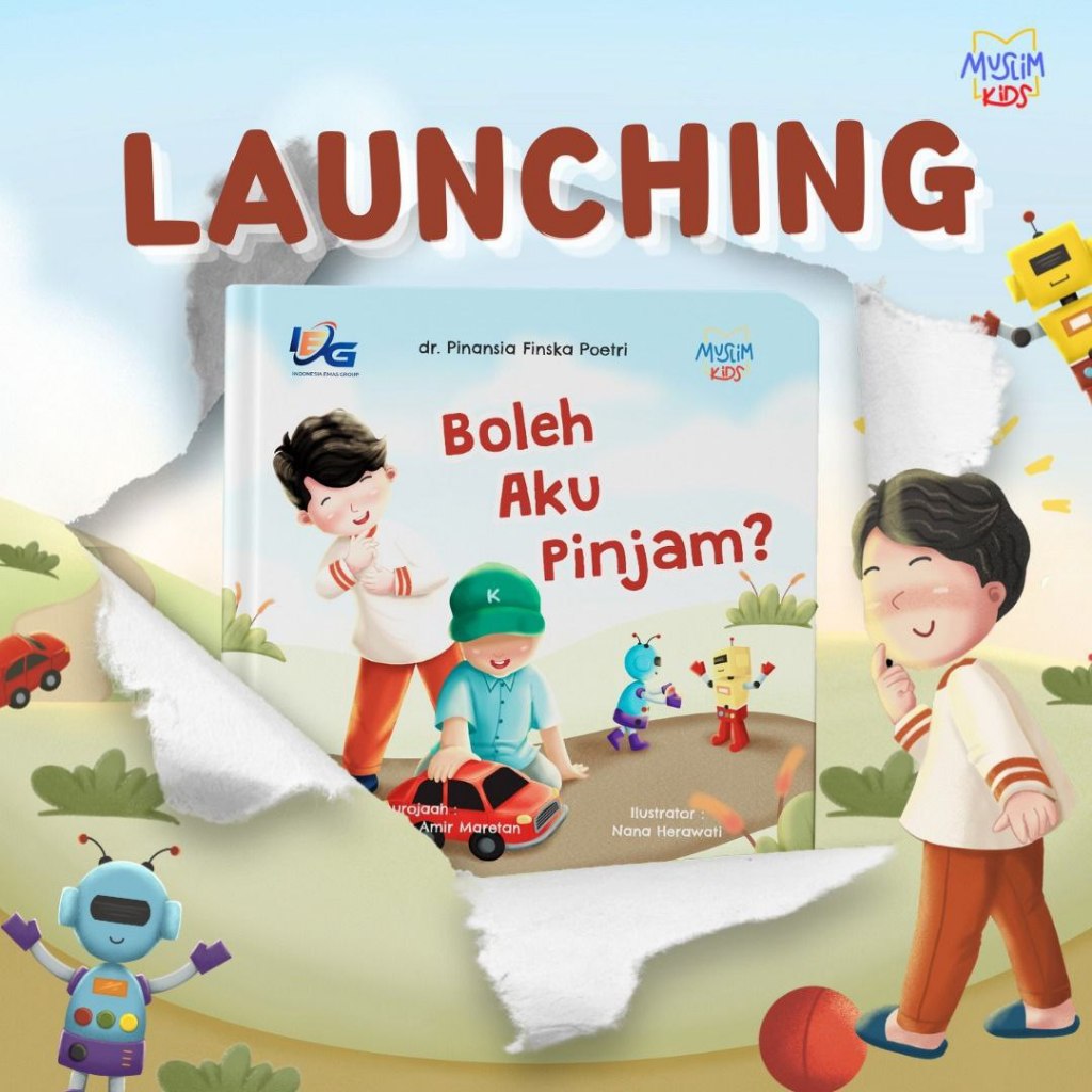 Jual Boleh Aku Pinjam (Boardbook) [Pustaka Hulwah x Muslim Kids ...