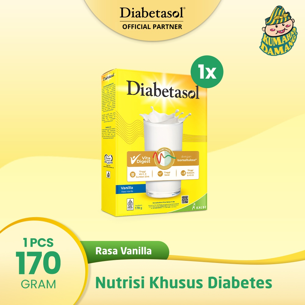 Jual Diabetasol Vanila 170 gram | Shopee Indonesia