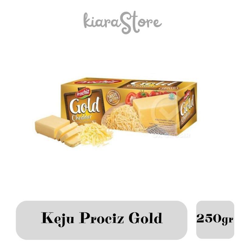 Jual Keju prociz gold repack 250gr | Shopee Indonesia