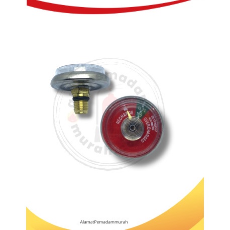 Jual Harga Miring Pressure Manometer Meter Gauge Merah Besar Tabung ...