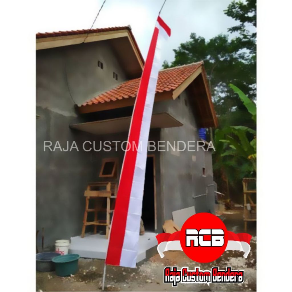 Jual bendera layur merah putih /bendera .umbul umbul agustus | Shopee Indonesia