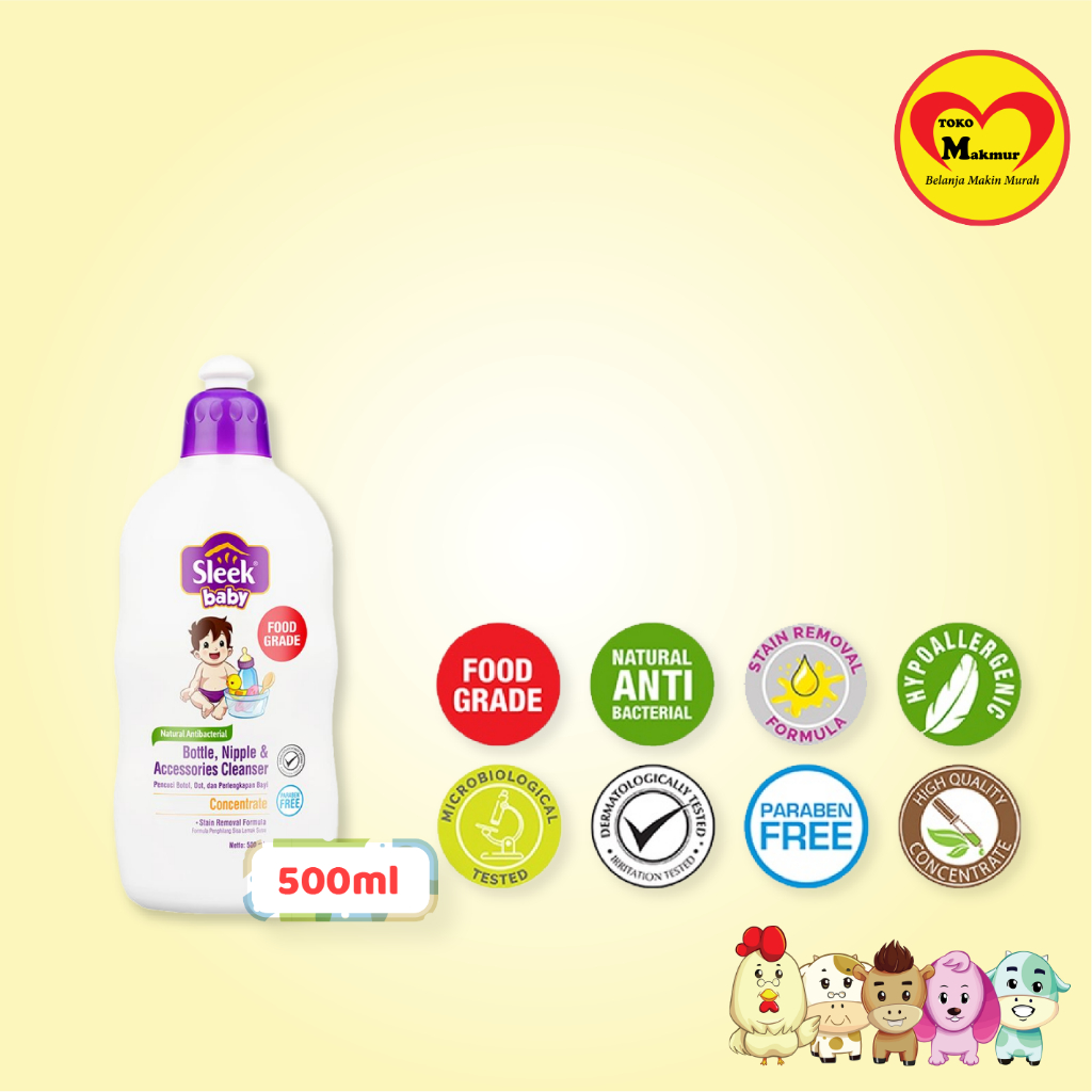 Jual Sleek Cleanser 500Ml + Bubble Wrap / Toko Makmur Gresik | Shopee Indonesia